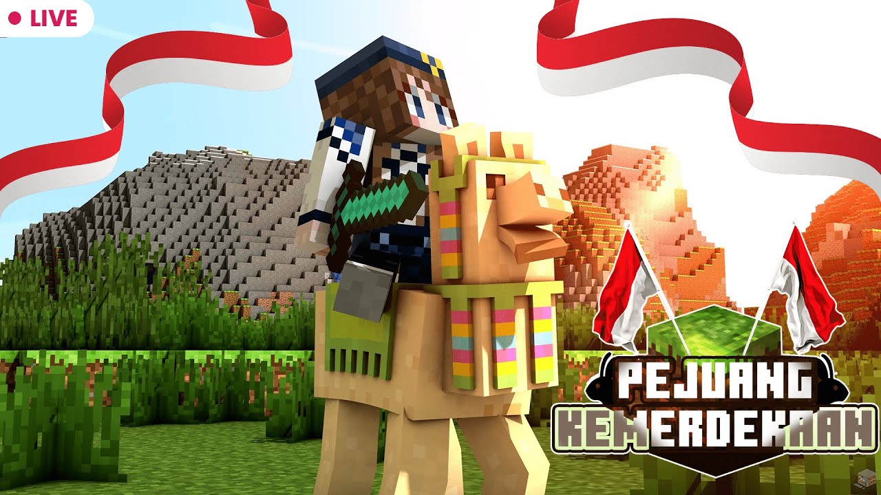 Akhirnya 17an Aika dimulai! (OωO)| Minecraft【Vtuber Indonesia】 - YouTube