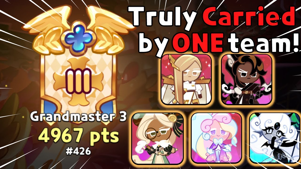 1 Team that Carried me to GM3! Black Pearl Cookie Team! | Cookie Run Kingdom - YouTube
