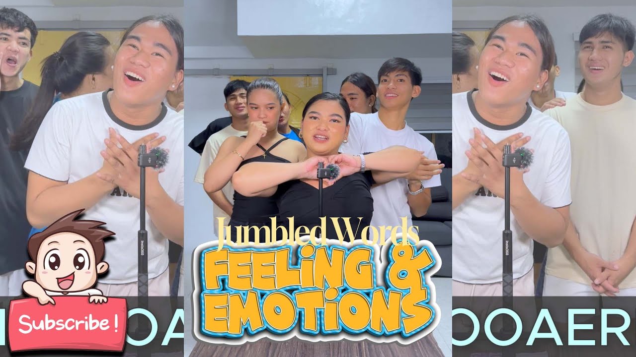 JUMBLED WORDS FEELING & EMOTIONS - YouTube