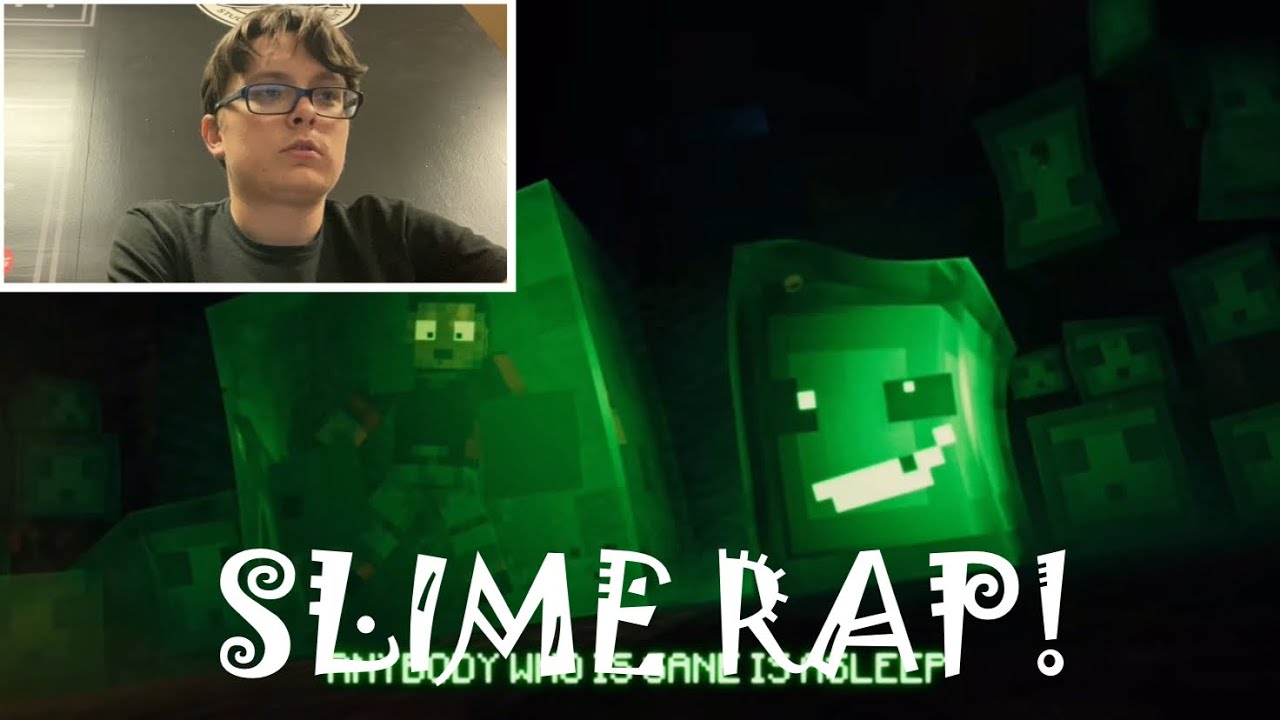 MINECRAFT SLIME RAP - “The Real Slime Shady” (By Dan Bull) [REACTION ...