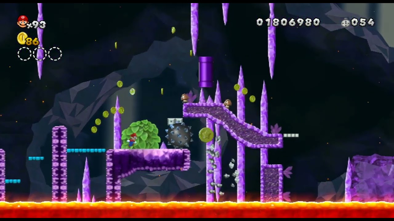 Newer Super Mario Bros 2 - Part 26 Crystal Caves - YouTube