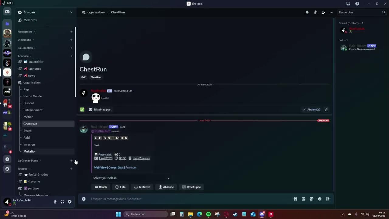 TUTO BOT RAID-HELPER BASIQUE - YouTube