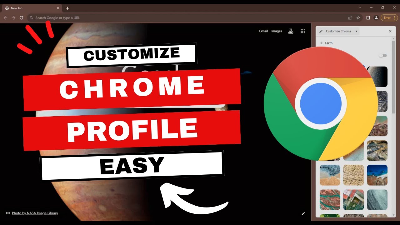 How to Customize Chrome Profile - Easy Chrome Customization - YouTube