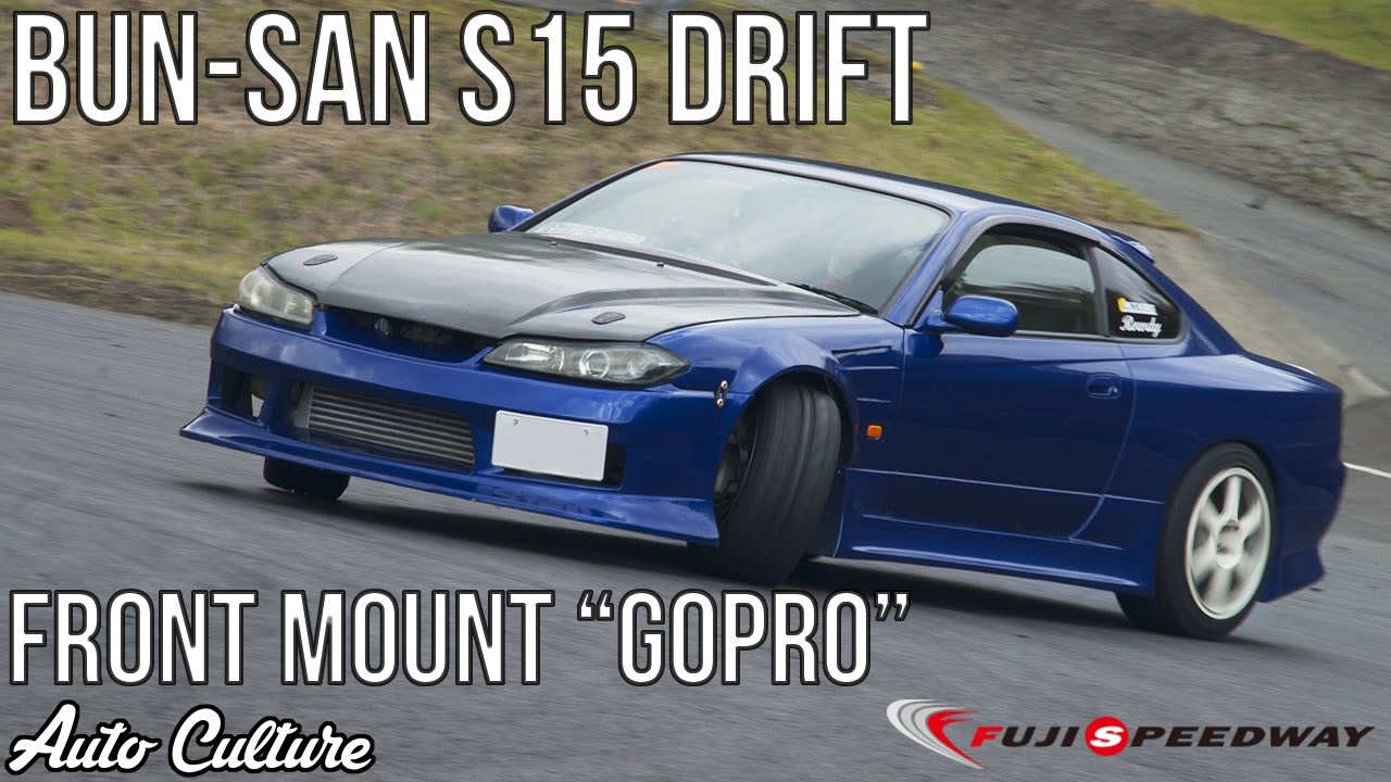 Nissan Silvia S15 Drift - Front Mount "Go Pro" Footage in Fuji Drift ...