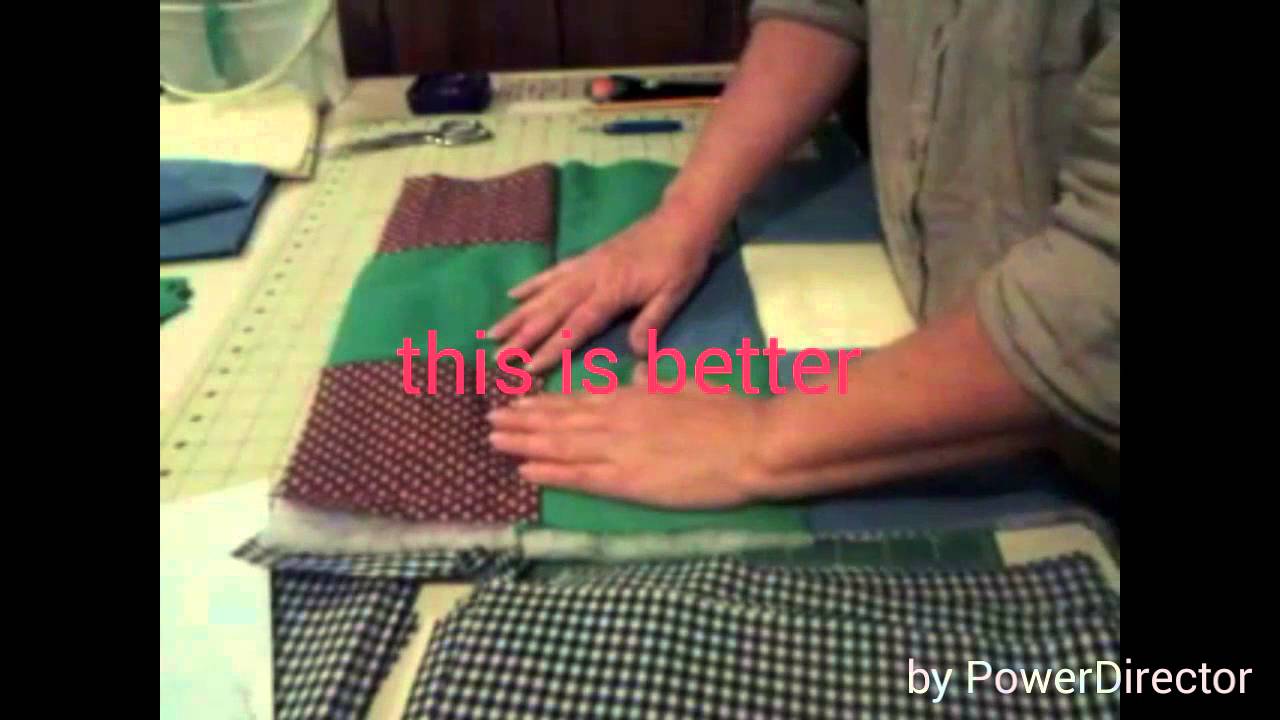 6.5 Block Quilt as you go - YouTube