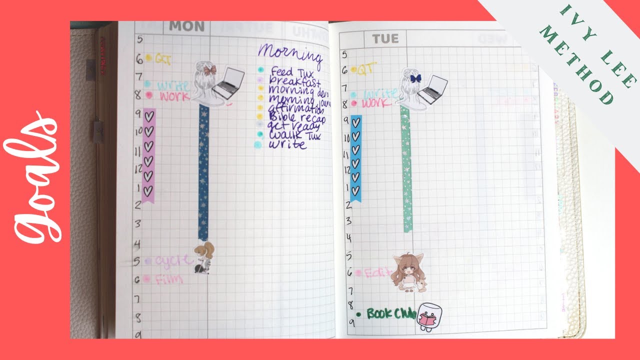 Week Using the Ivy Lee Method // Producivity Methods - YouTube