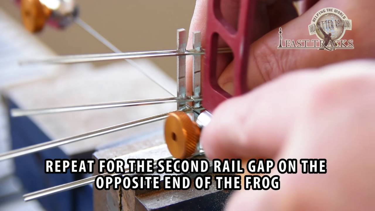 Cutting Rail Gaps - YouTube