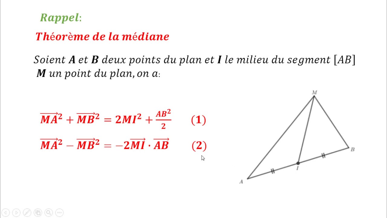 Théorème De La Médiane Pdf _ Théorème des points milieux – AZZU