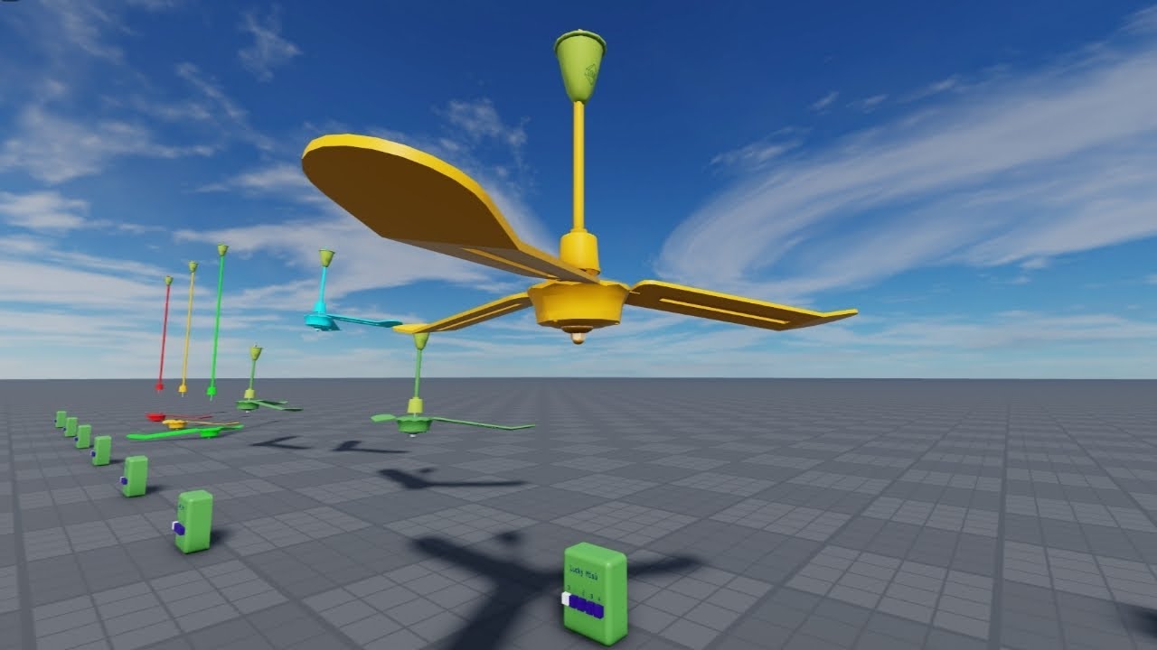 New Wobbly Ceiling Fans Testing Invention (For a Make Video) - YouTube