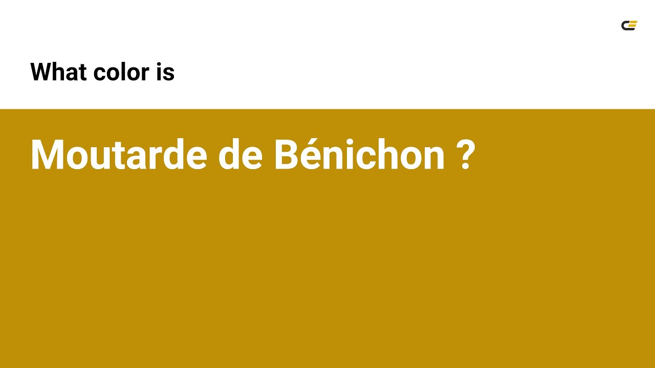 Moutarde de Bénichon color #bf9005 hex color - Yellow color - Cool ...