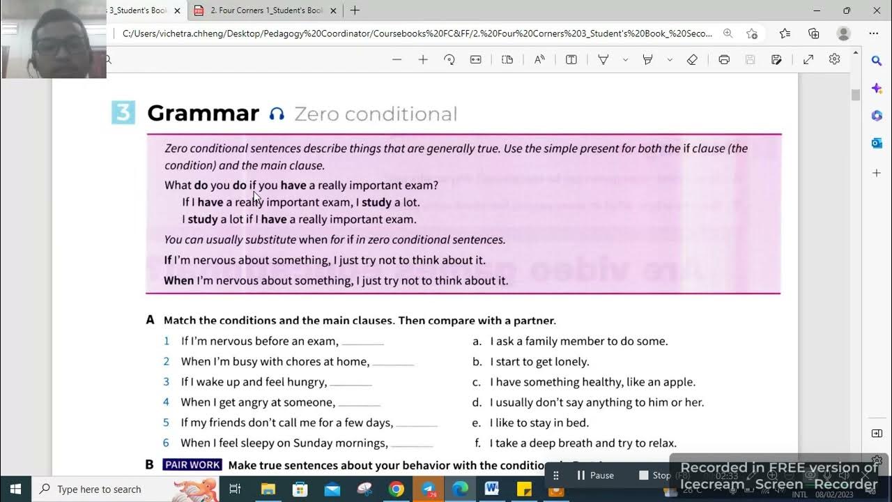 B1 Zero Conditional - YouTube