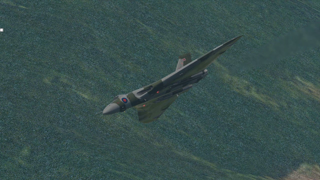 Avro Vulcan XH558 in the Mach Loop (Cad East) take 2 - YouTube
