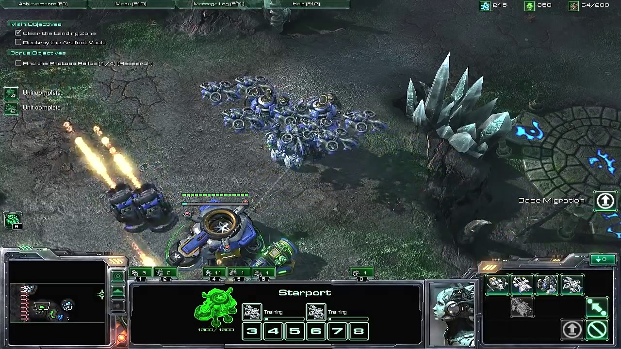 Starcraft 2 WoL Walkthrough Brutal Supernova Artifact Mission 4 mp4 ...