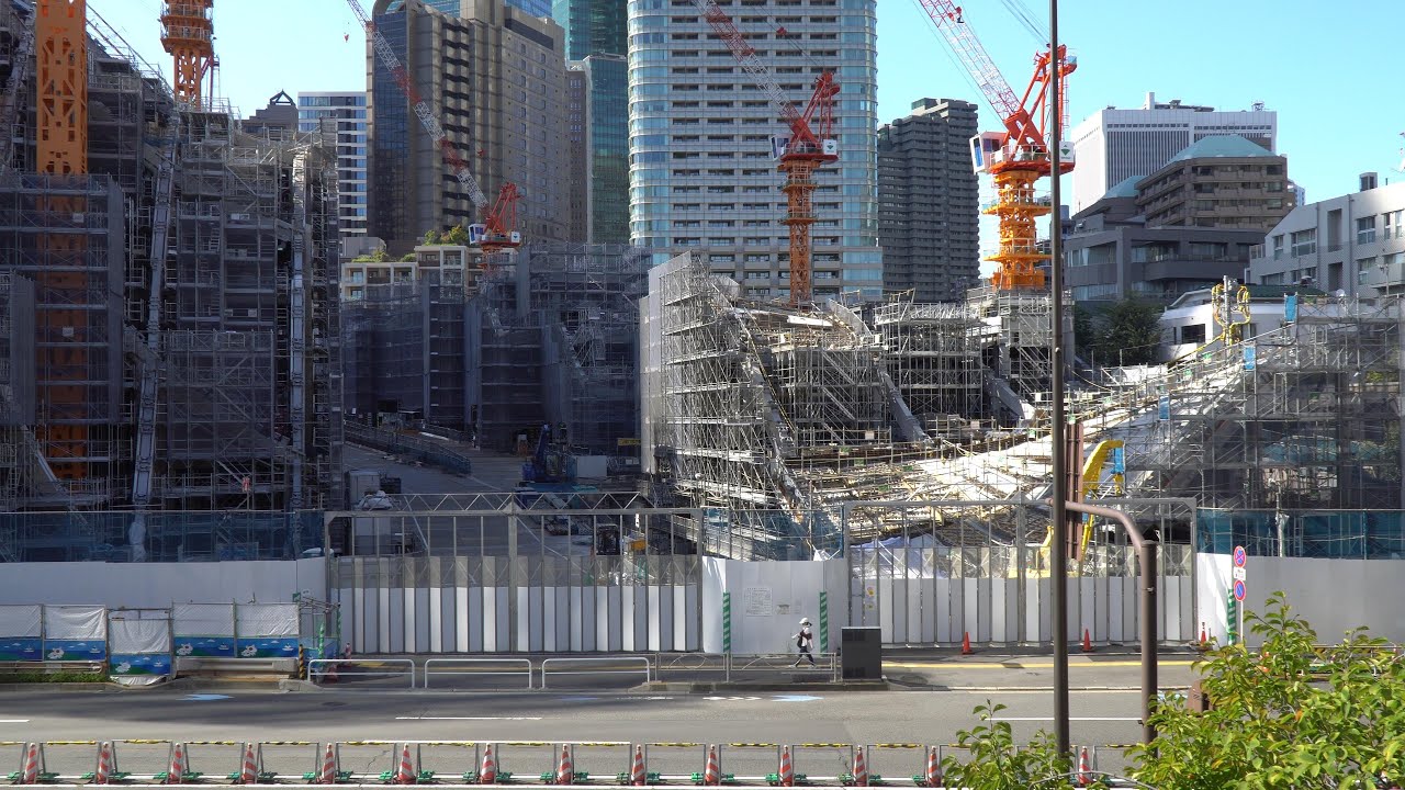 【虎ノ門・麻布台プロジェクト】（Toranomon-Azabudai Project） 完成時高さ日本一325mの超高層ビルの建設状況 ...