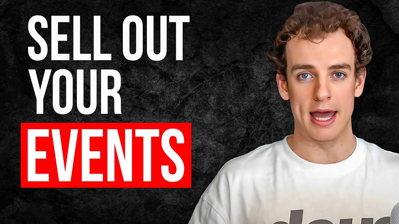 Struggling To Sell Out Your Events? Watch this. - YouTube