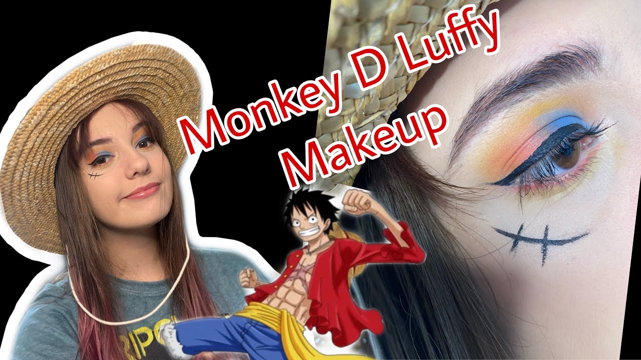 MONKEY D. LUFFY Makeup - YouTube