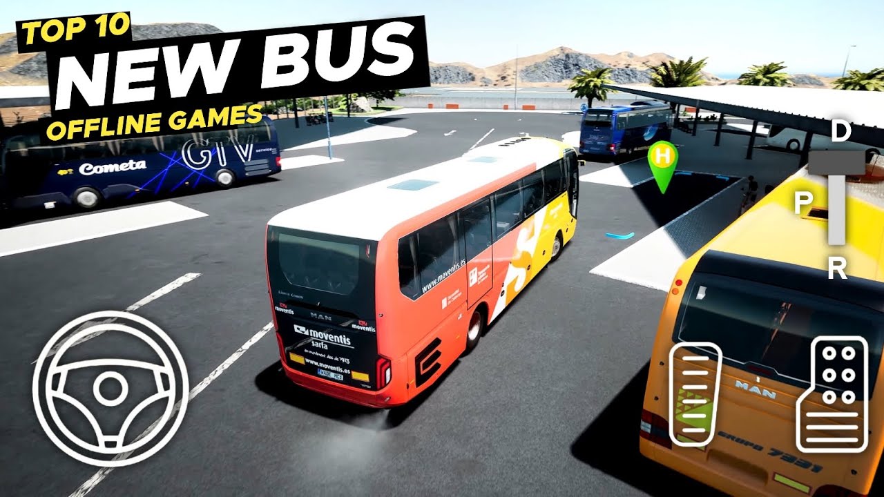 Top 10 New Bus Simulator Games for Android & iOS 2023 | Best Bus ...