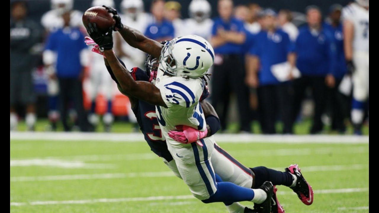 TY Hilton Makes Diving Catch To Gain First Down || Week 6 Colts at ...
