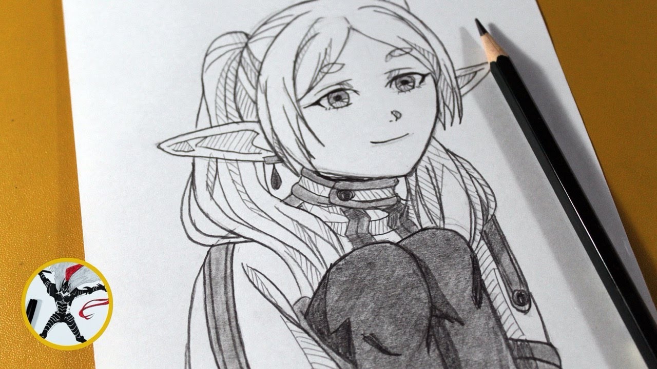 How to Draw Frieren Step by Step – Easy Anime Drawing Tutorial for ...