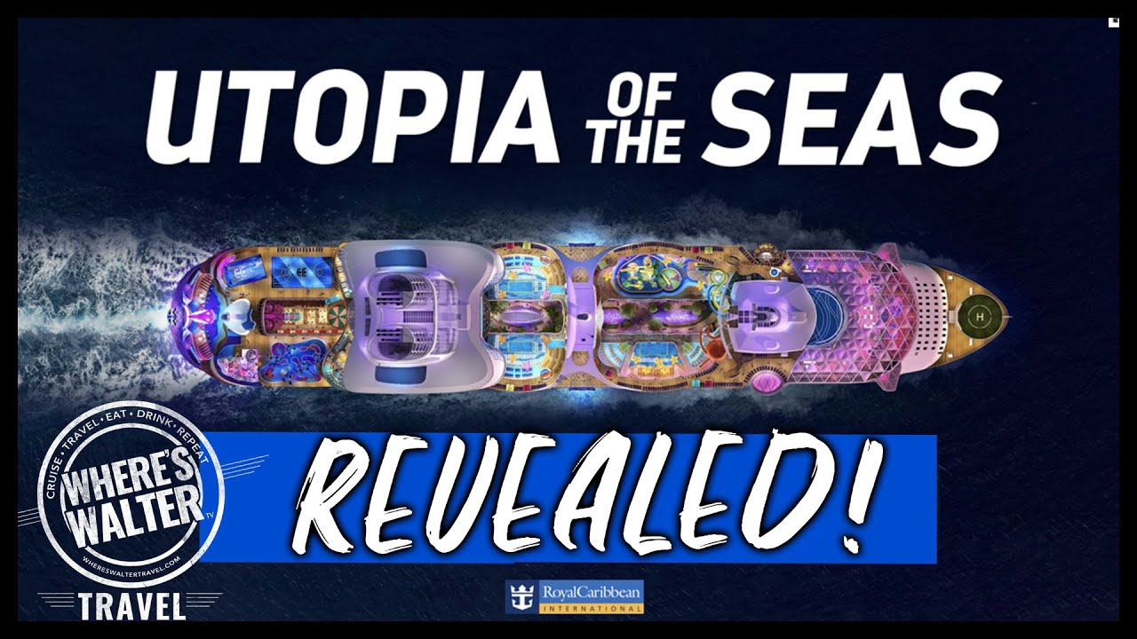 Utopia Of The Seas Reveal! Details On This New Ship! - YouTube