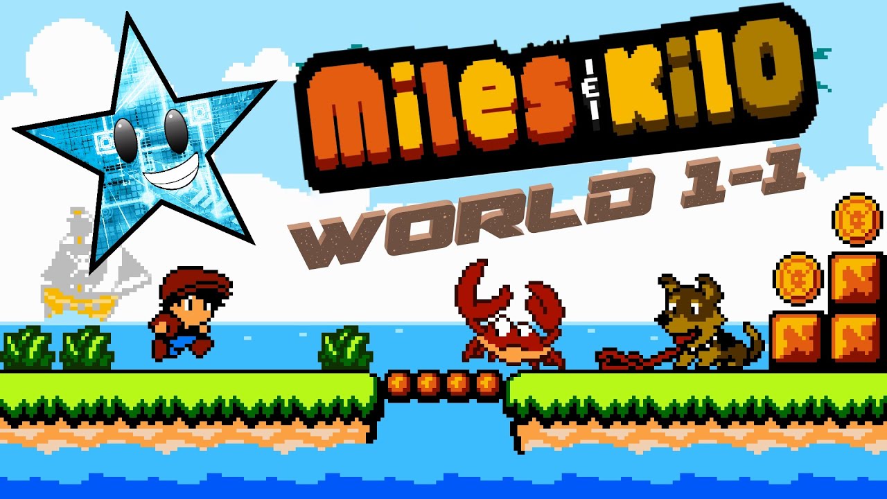 We're Playing a MOBILE GAME?! - Miles & Kilo Gameplay Video! World 1-1 ...
