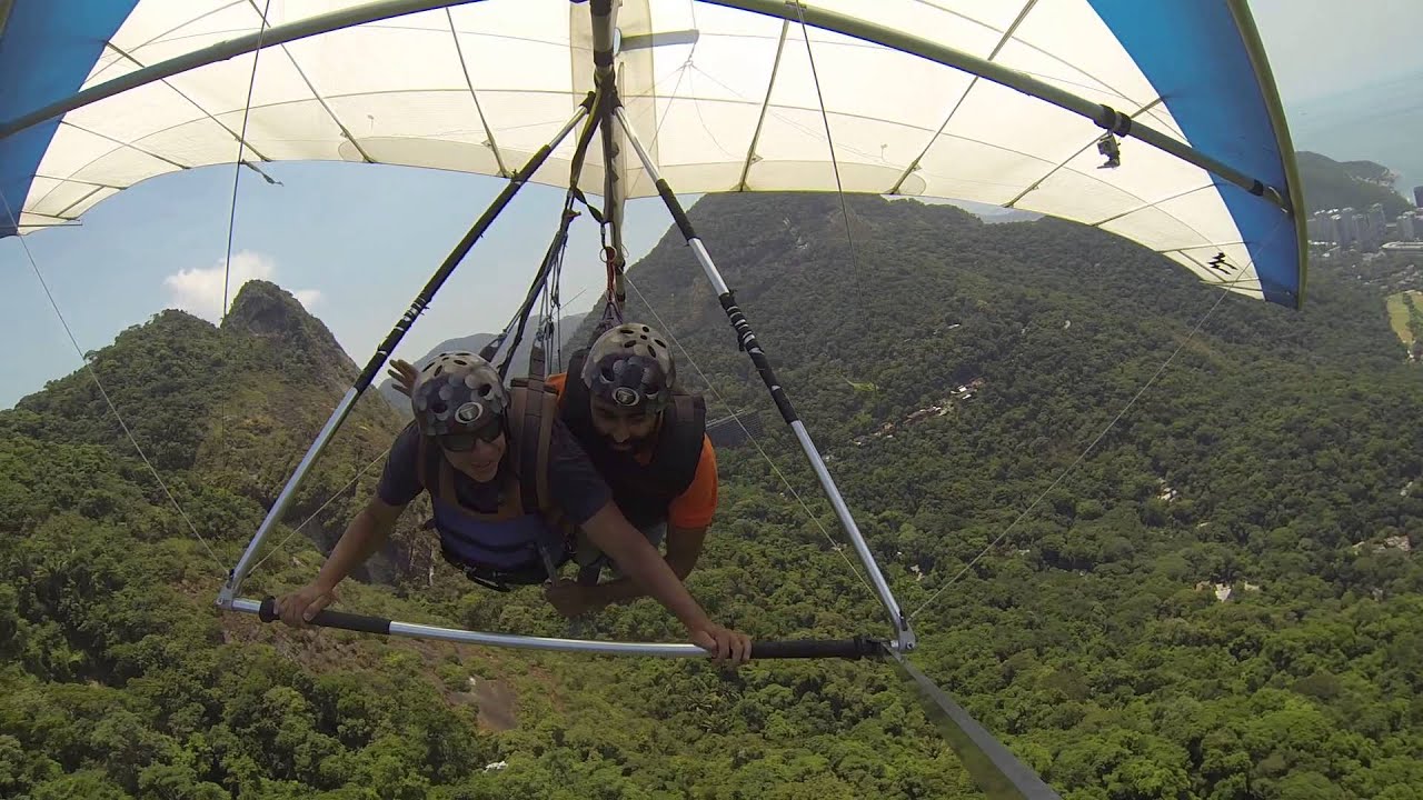 Hansveer Hand gliding Brazil. - YouTube