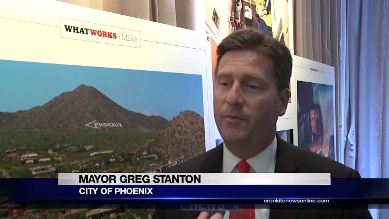 Phoenix Mayor speaks on the city's success and growth - YouTube