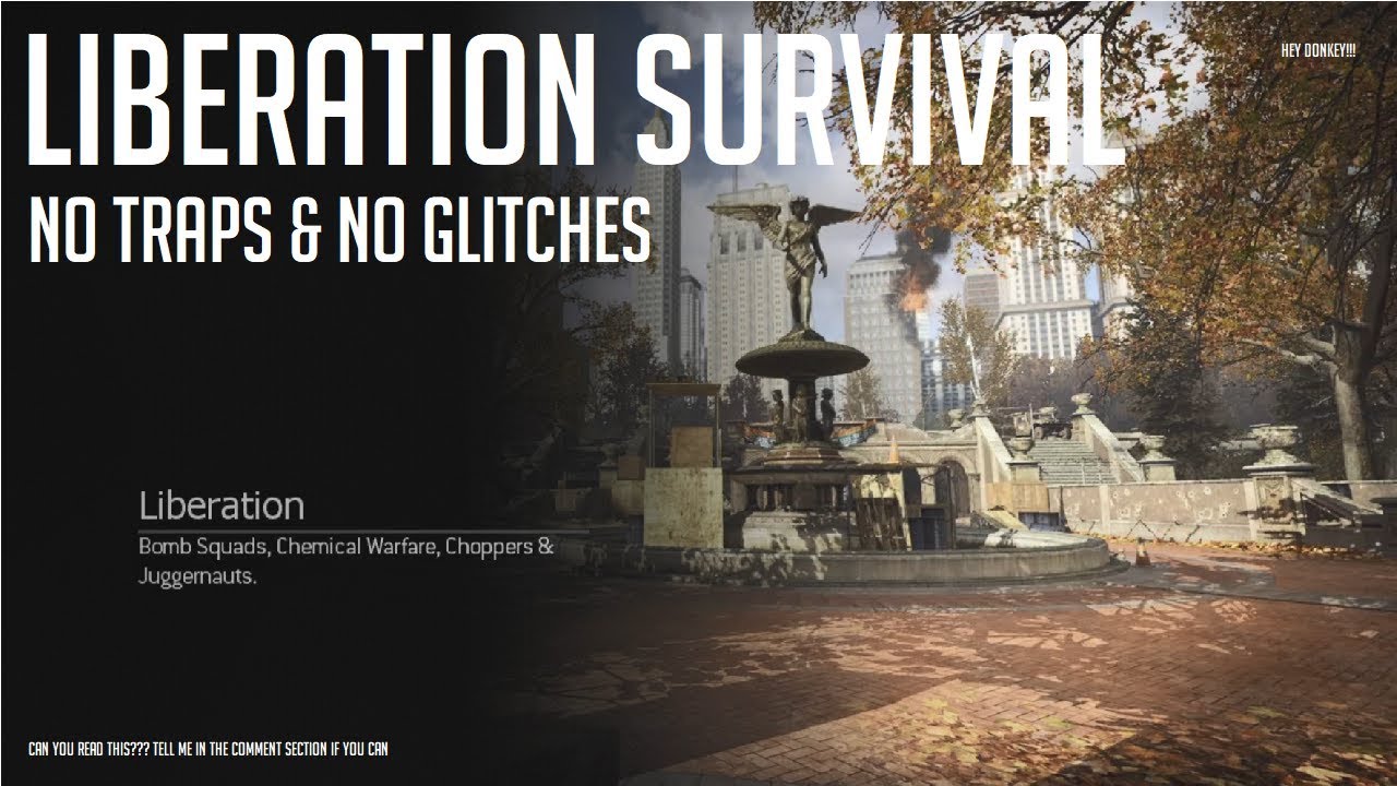 Mw3 Liberation WAVE 45 Survival No Traps No Glitches - YouTube