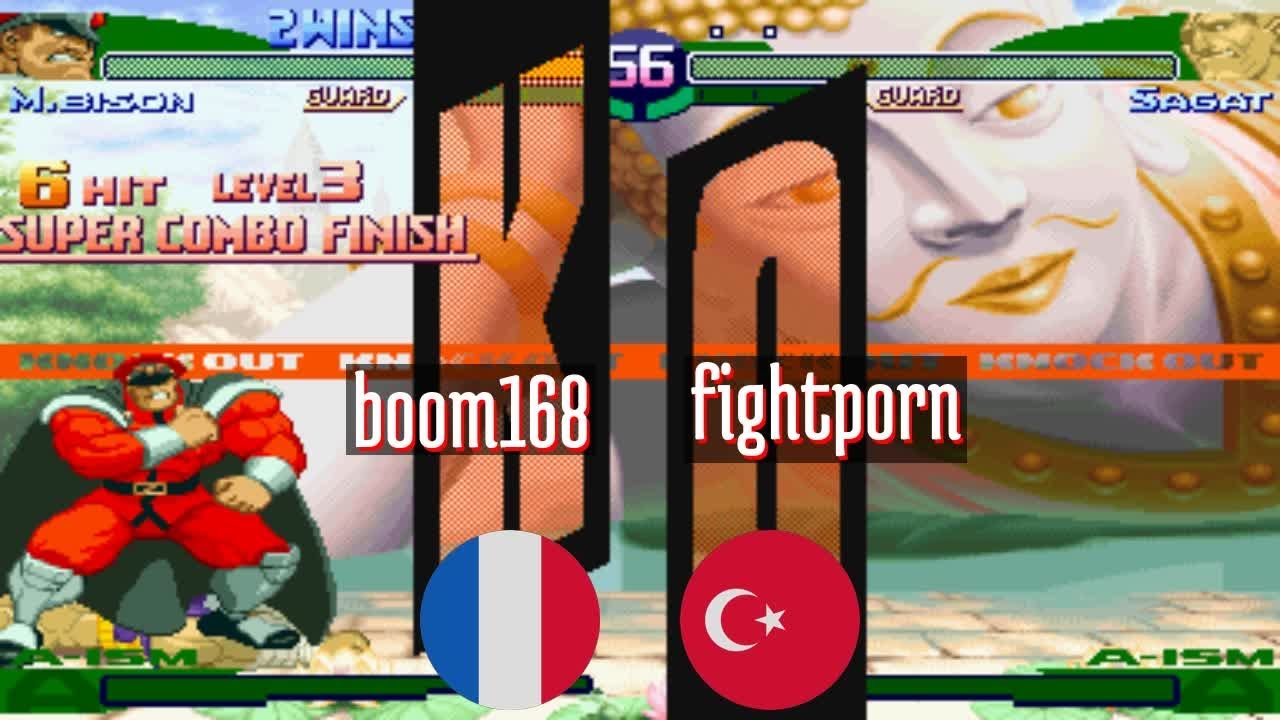 @sfa3: boom168 (FR) vs fightporn (TR) [Street Fighter Alpha 3 Fightcade] Aug 12 - YouTube