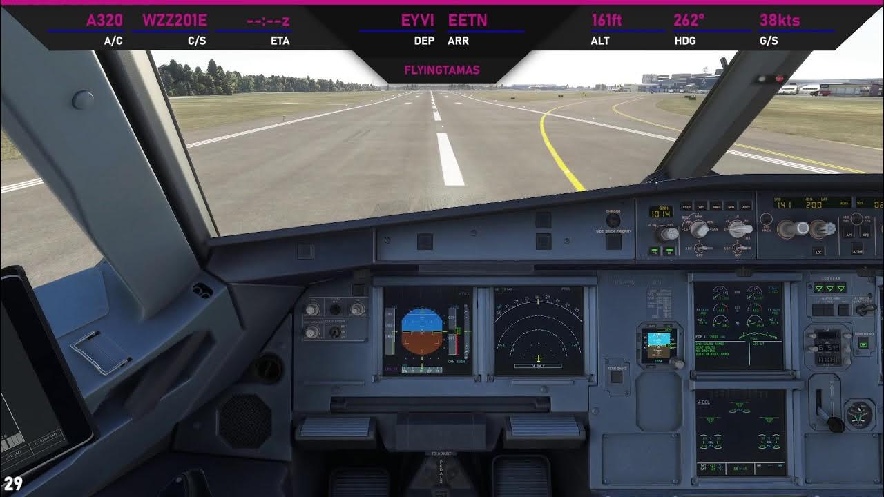 MSFS2020 - Landing at Tallin EETN - Wizz Air A320 - YouTube