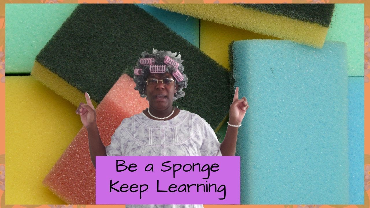 Be a Life Sponge, Never Stop Learning - YouTube