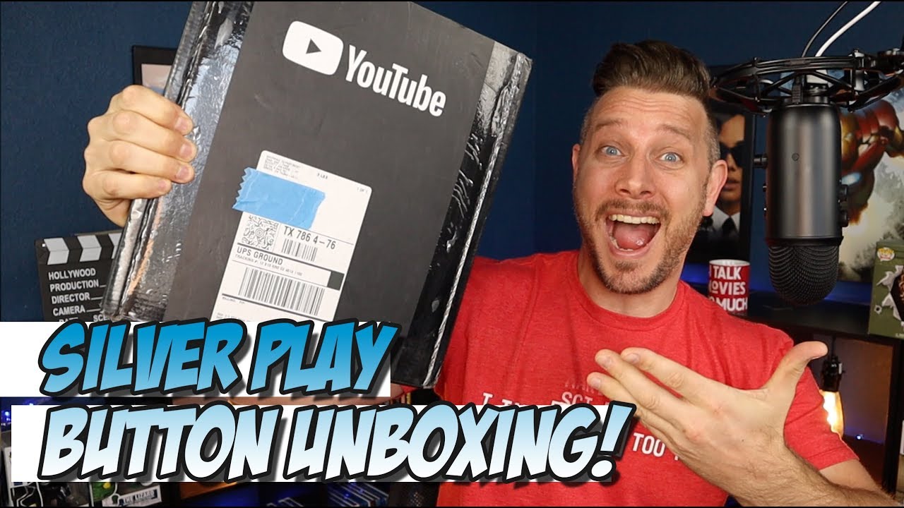 Silver Play Button Unboxing! - YouTube