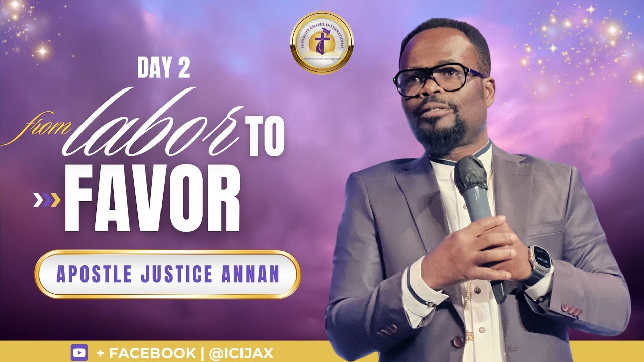 ATTRACTING THE FAVOR OF GOD | MONDAY NIGHT SERVICE | APOSTLE, DR ...