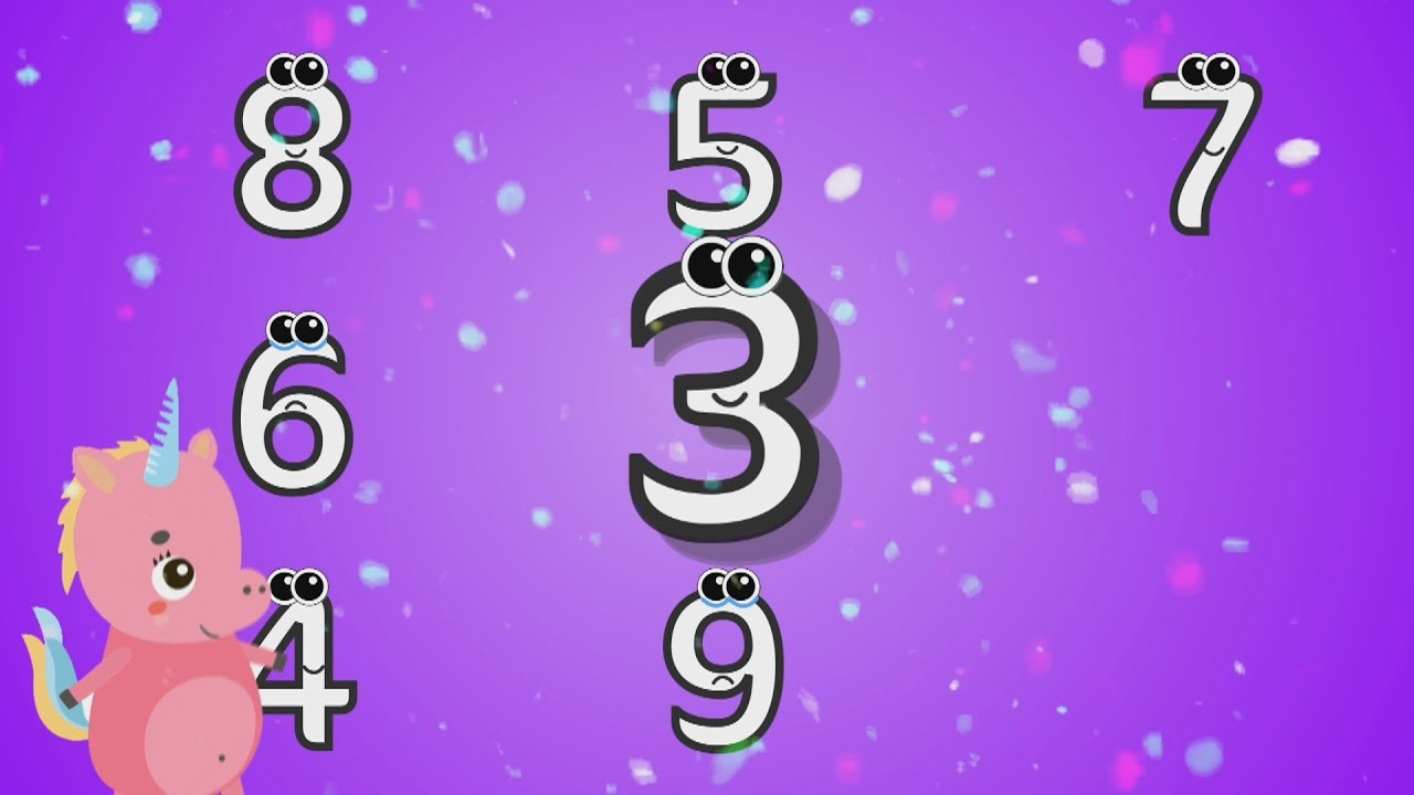 Wrong Slots with Crying Numbers 1 to 10 - Coloring for Kids & Toddlers ...