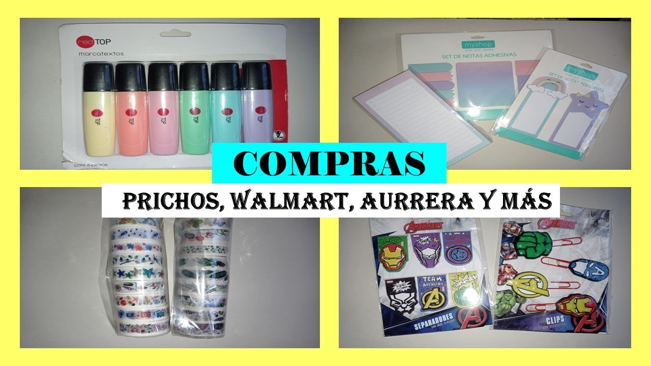 COMPRAS Prichos, Walmart, Aurrera y mucho más - YouTube