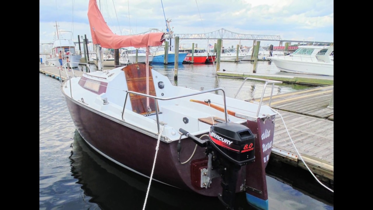 1975 DUFOUR 24 FULL RIG SAILBOAT - YouTube