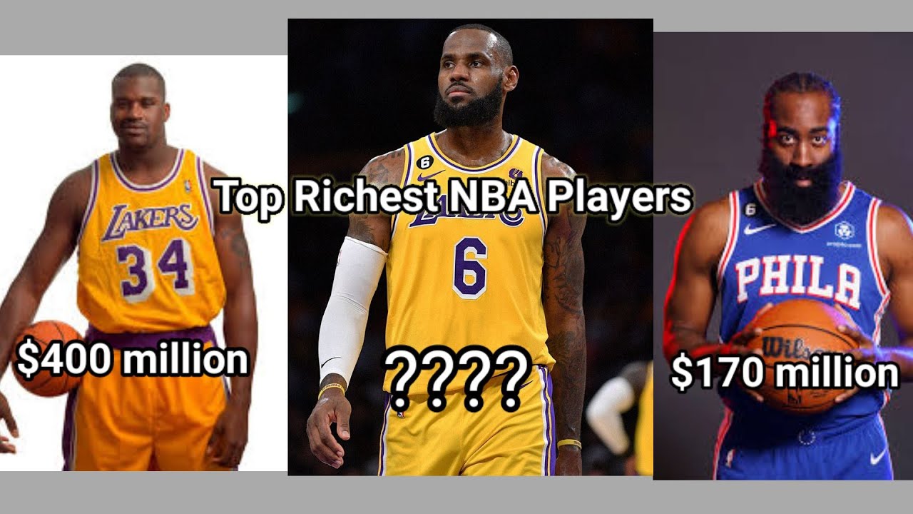 Top Richest NBA Players In 2023 - YouTube