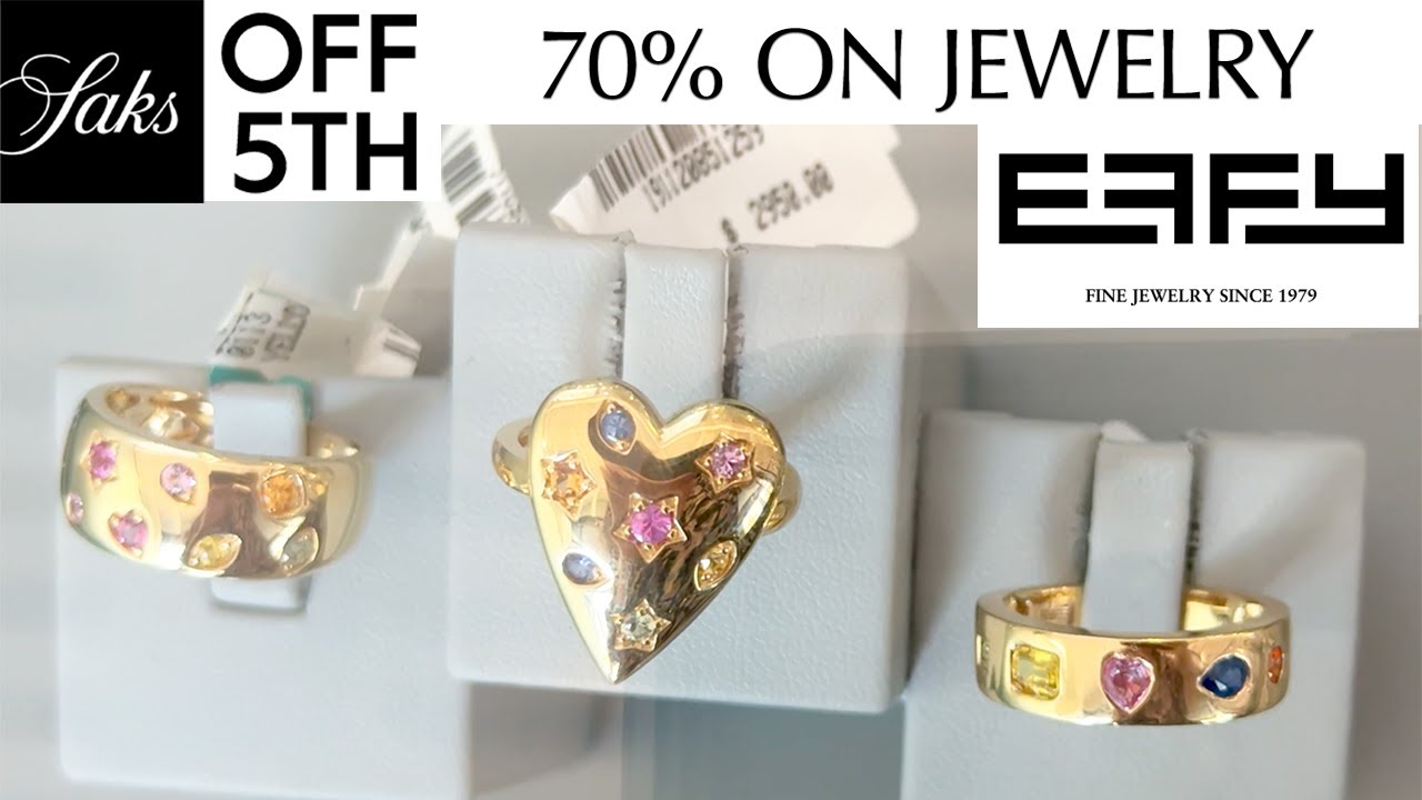 SAKS OFF 5TH FINE JEWELRY 70% SALE / 14K GOLD, GEMSTONES & DIAMONDS ...