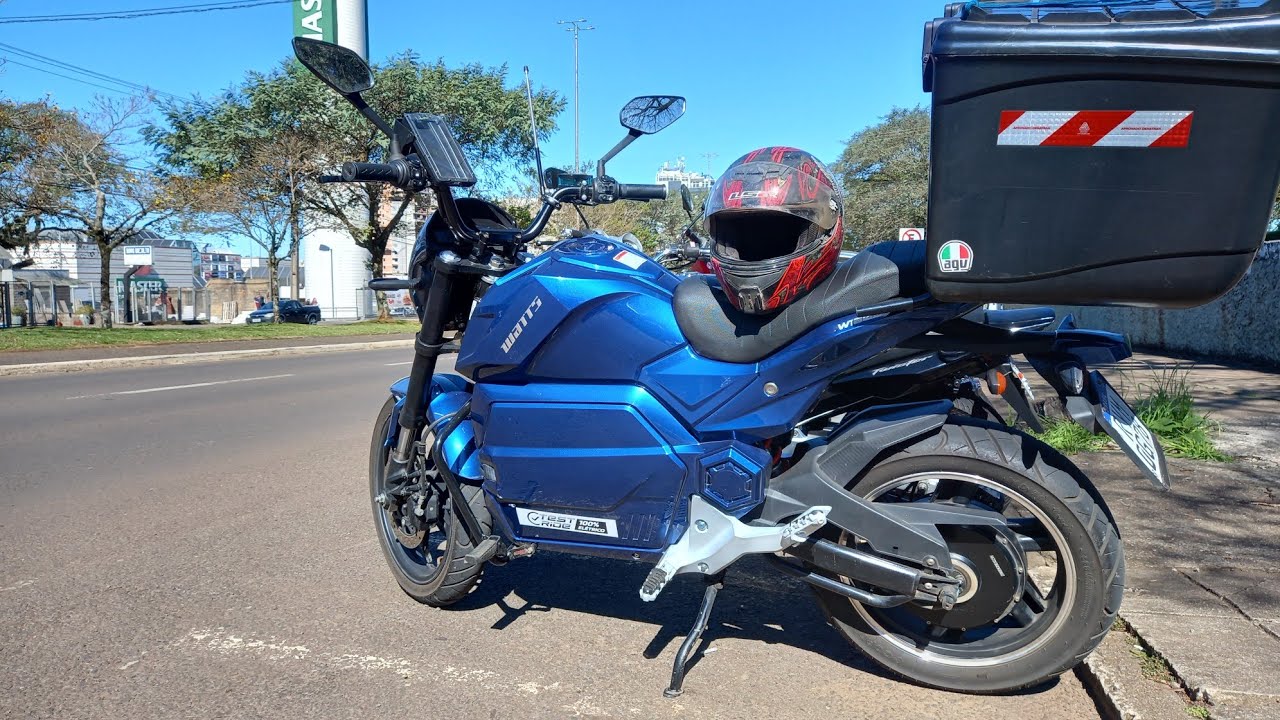 watts w160 4 mil km já pequena viajem pro interior. - YouTube