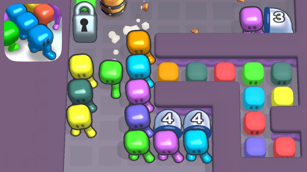 Block Jam 3D - All Levels Gameplay Android, iOS - YouTube