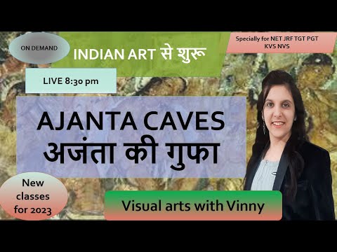 AJANTA CAVES PAINTING PART  1