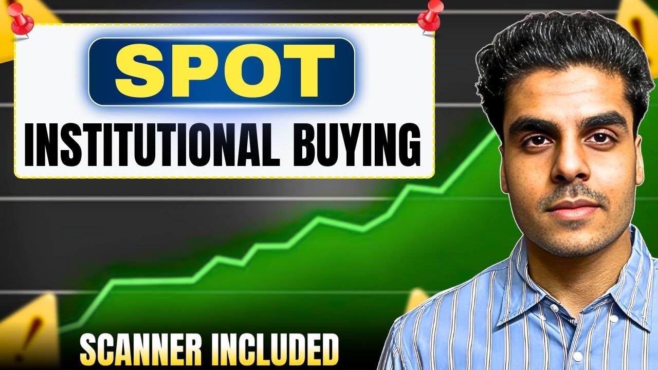 Bull Snort Pattern Explained | Spot Institutional Accumulation - YouTube
