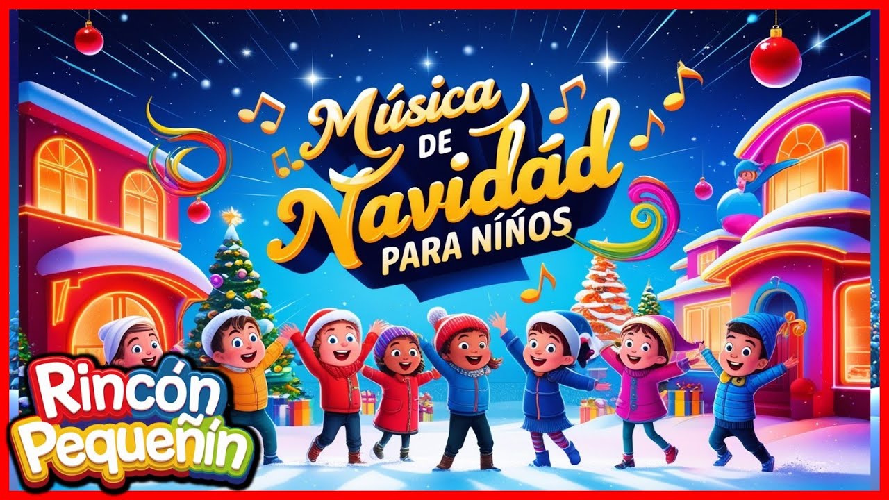 🎶Las Mejores Canciones Infantiles de Navidad⭐🎅🎄 Villancicos Navideños ...