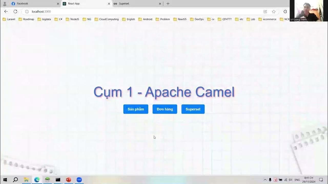 63HTTT1_Cụm1_Demo Apache Camel and Superset - YouTube