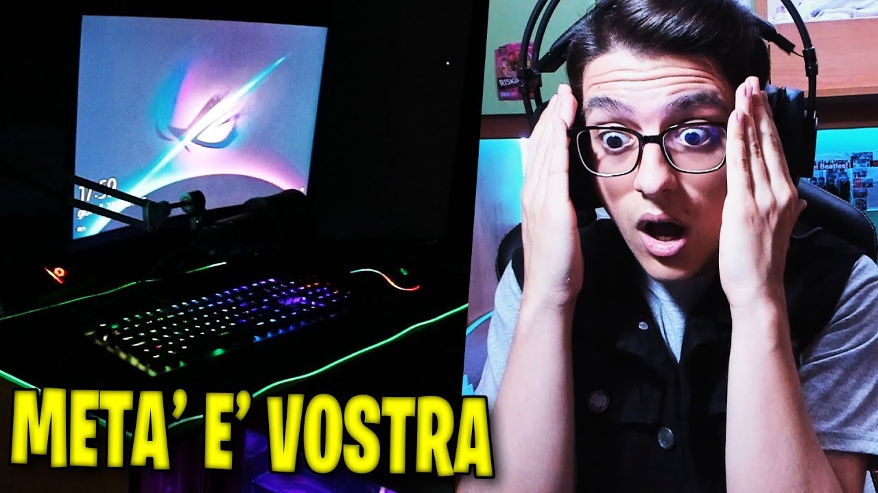 Il Ninja di FNAF vi REGALA METÀ della sua POSTAZIONE!!! - YouTube