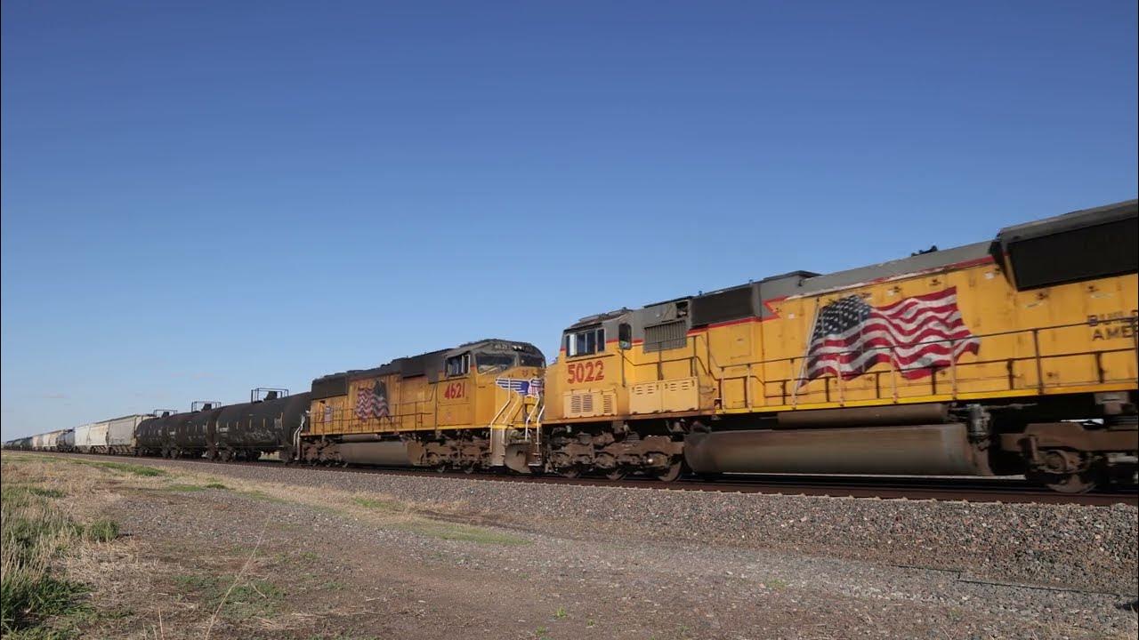 UP 8349 West - YouTube