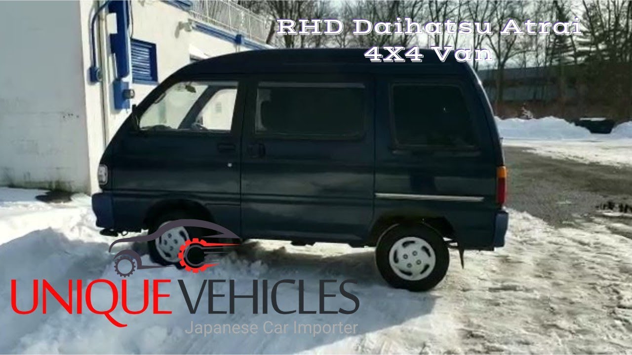 1992 RHD Daihatsu Atrai 4X4 Minivan with AC offered by Unique Vehicles ...