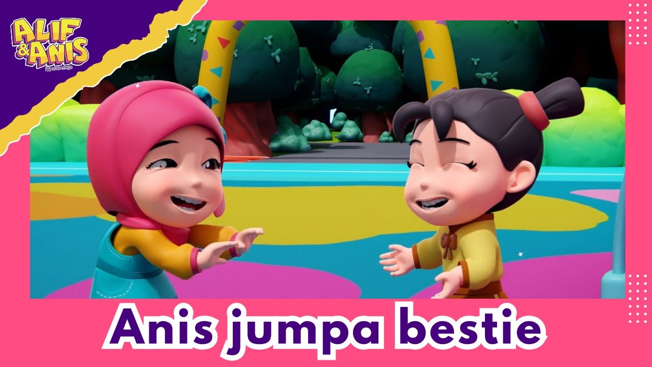 #alifdananis | Bila Perempuan Jumpa Bestie | Animasi Alif & Anis ...