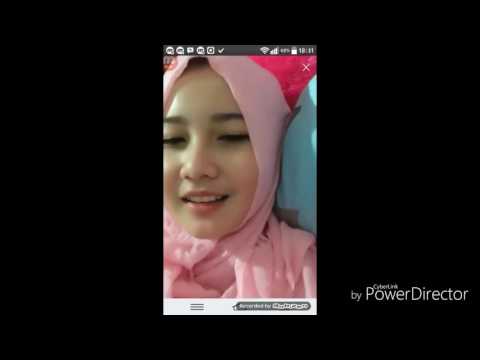 Heboh Bigo Live Hijab Pink Cantik Sedang ONLINE