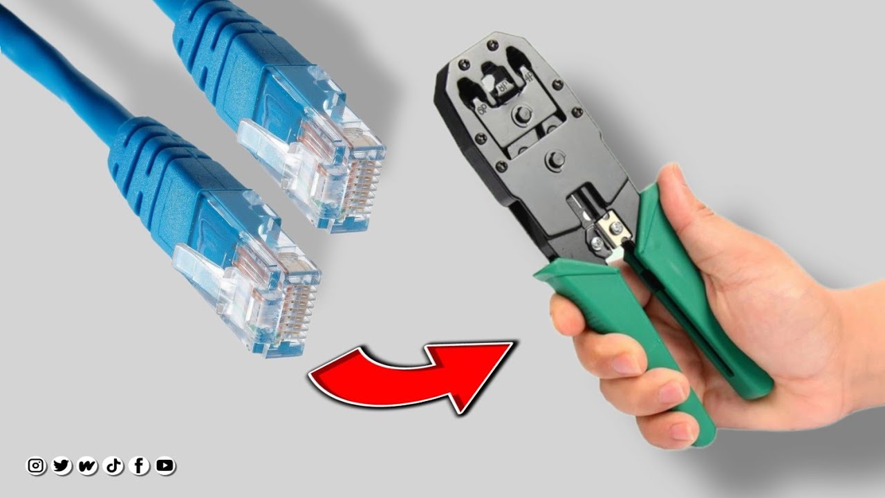 Terminate Cat6 Cable with RJ45 - The Ultimate Guide - YouTube